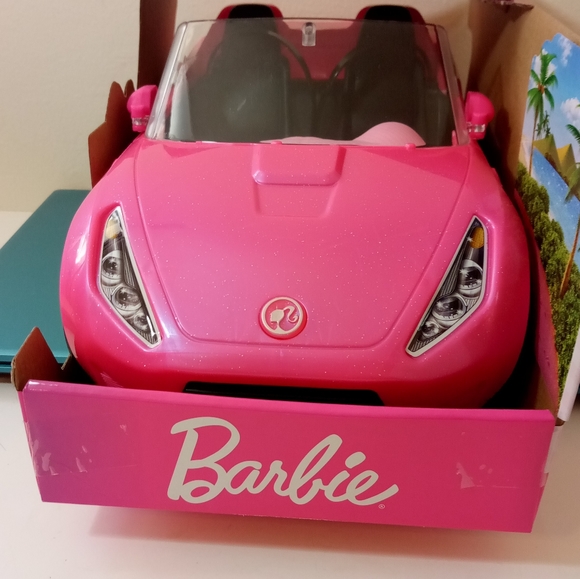 Barbie | Toys | Pink Barbie Convertible Car New | Poshmark